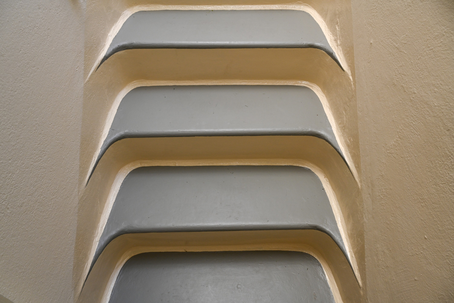 Stairs inside the Einstein Tower.